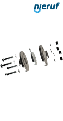 kit de raccordement clapet anti-retour à simple battant/bride DN250 ...